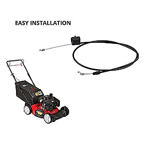 Virtionz | 183281 | 532183281 | Lawn Mower Engine Zone Control Cable | Compatible with Husqvarna/Poulan/Roper/Craftsman/Weed Eater Lawn Mower Parts