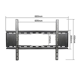 TV Hanger Wall Mount Bracket Home TV Bracket Suitable for 32~70in TV Baking Paint Process
