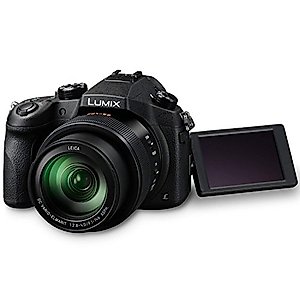 Panasonic LUMIX DMC-FZ1000 20.1MP 4K Point and Shoot Digital Camera w/ 16X Zoom Leica Lens, Built-in Wi-Fi and NFC - Black (US Model)