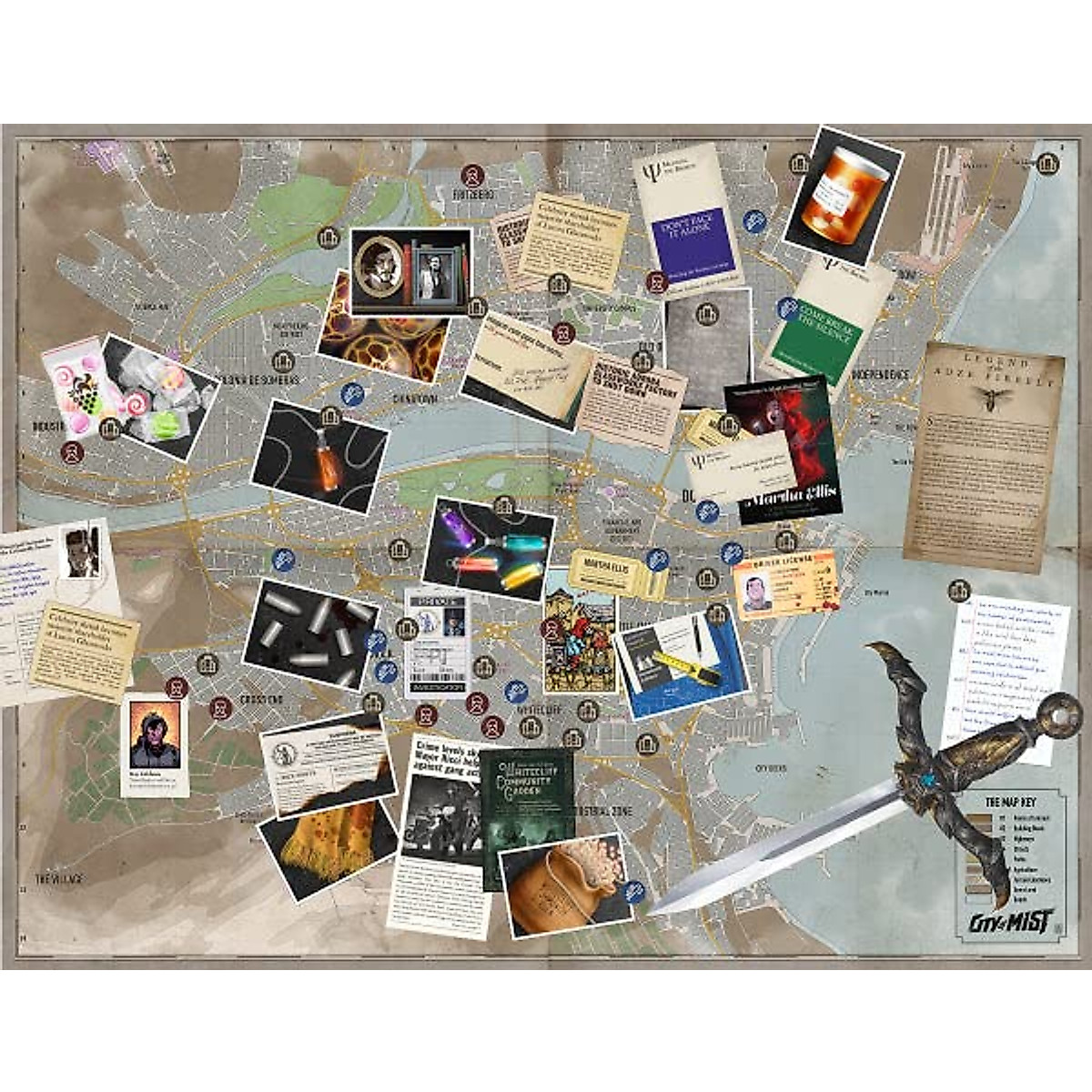 City of Mist Role-Playing Game The Ultimate Set