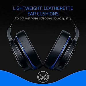 Razer Thresher - Lag-Free Wireless Connection - Retractable Digital Microphone - Gaming Headset Works with PC & PS4