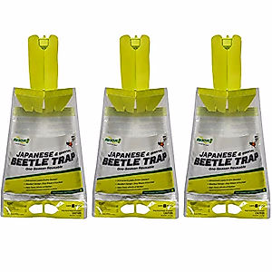 RESCUE! Japanese Beetle Trap – Reusable Bag - 3 Traps