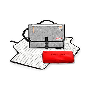 Skip Hop Portable Baby Changing Pad, Pronto, Heather Grey