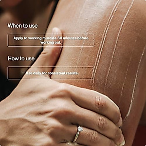 Amp Human PR Lotion, Performance & Recovery Bicarb Sports Lotion, Natural Electrolyte Sodium Bicarbonate Bottle - (300g)