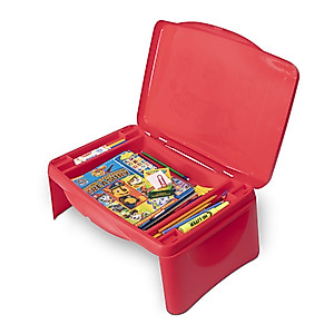 Paw Patrol Kids Lap Desk with Storage - Folding Lid and Collapsible Design - Portable for Travel or use in Bed at Home - Great for Writing, Reading or Other School Activities