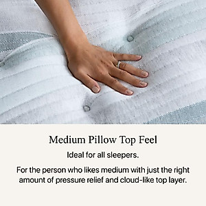 Beautyrest Harmony Lux Anchor Island 14.75" Medium Pillow Top King Mattress - Cooling Technology, CertiPUR-US Certified Memory Foam, Recycled Materials, Supportive Pocketed Coils and Edge Support