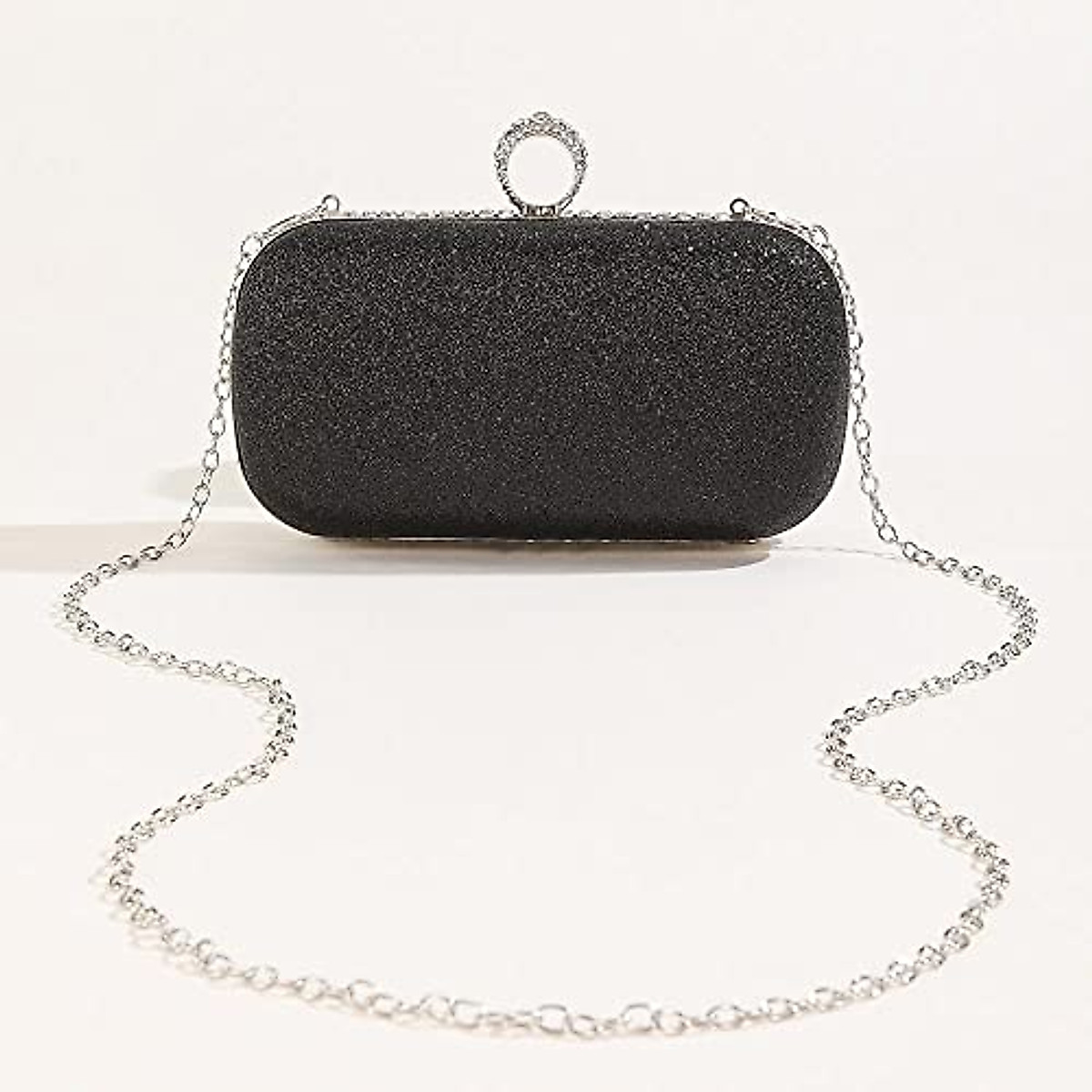 Gets Clutch Purse for Women Rhinestone Evening Clutch Purses for Wedding Bridal Party with Chain Crossbody Bags