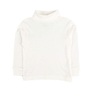 Leveret Boys Girls Kids Pullover Turtleneck 100% Cotton Turtleneck Off White Size 3 Years