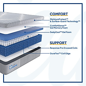 Sealy Posturepedic Hybrid Paterson Medium Feel Mattress, Full