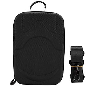 Summer Enjoyment Meiyya Vertical Storage Bag with Comfortable Handle VR Headset Protective Case with Shoulder Strap for Travel Gaming Oculus Quest VR Glass(Black)