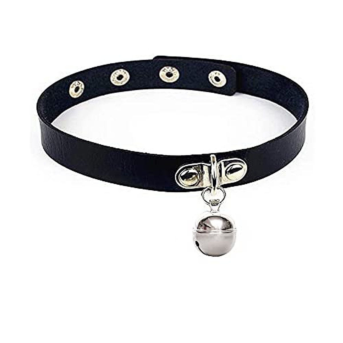 Dog and Cat Collar Bells Pink and Silver 4-Piece Combo Pet Tracker Round Handmade Copper with 4 Keyring Pendant Bells Loud Anti-Lost Training Bells