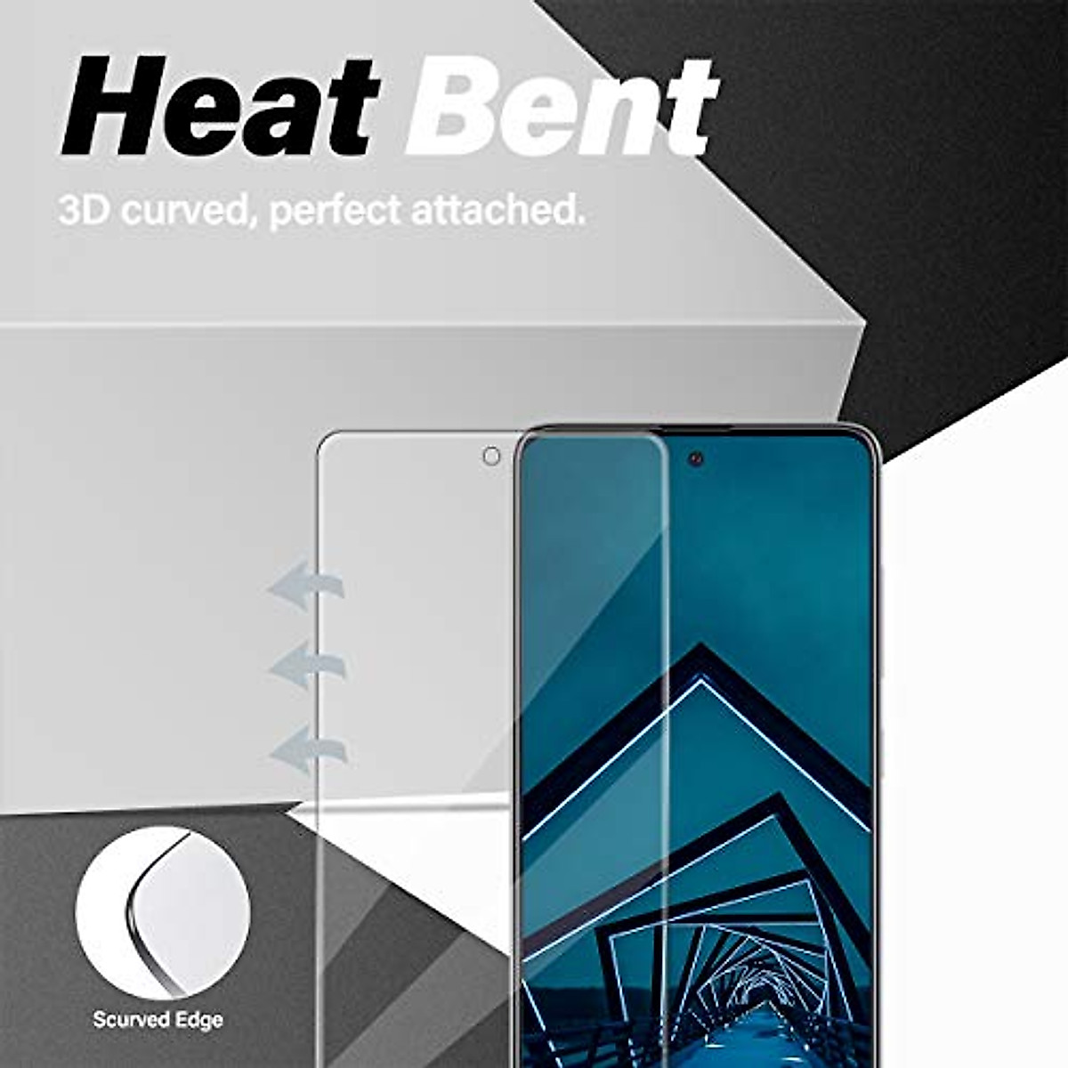 Galaxy A71 Screen Protector + Camera Lens Protectors by BIGFACE, [2 + 2 Pack] Premium HD Clear Tempered Glass, Case Friendly, 9H Hardness, 3D Touch Accuracy, Anti-Bubble Film for Samsung Galaxy A71