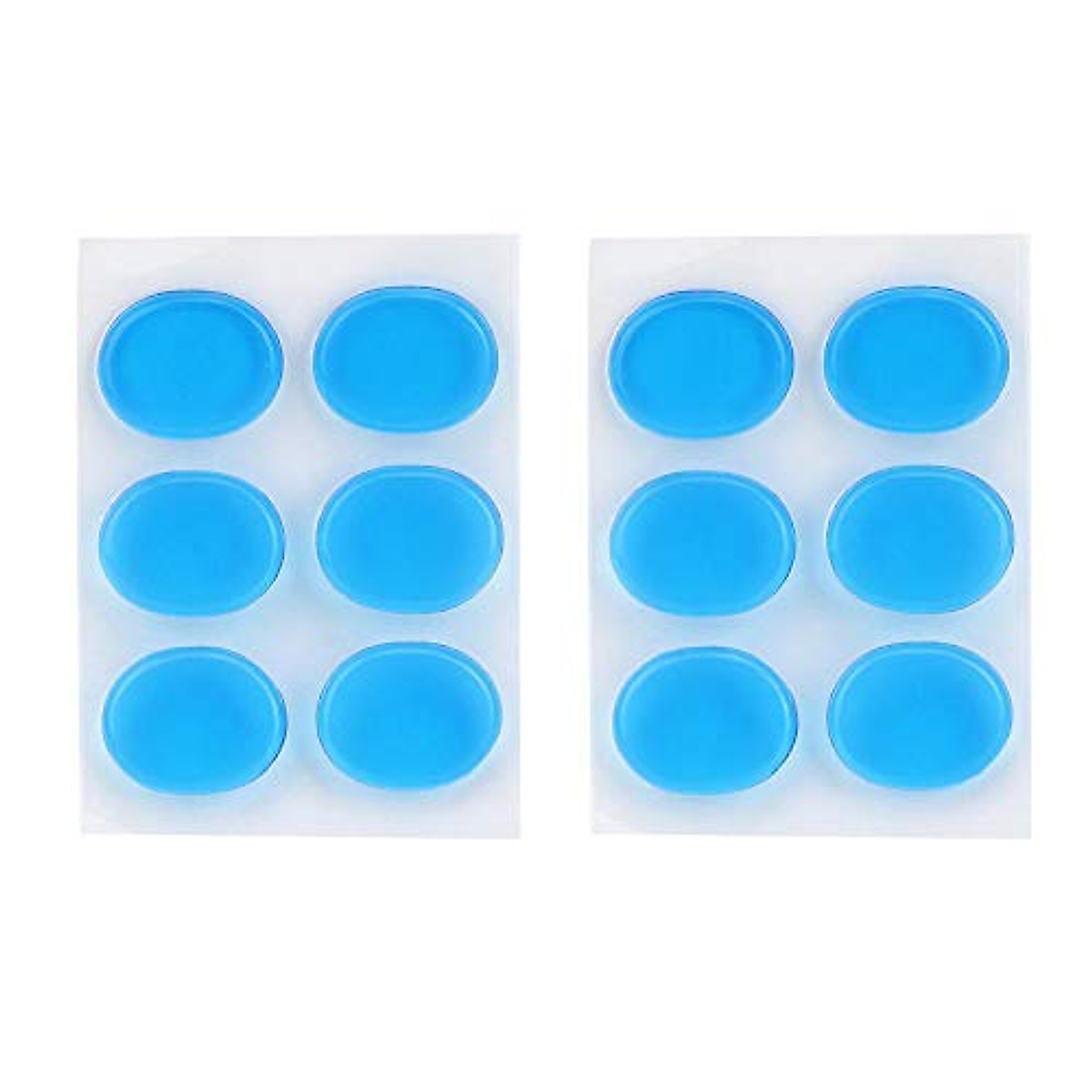 12Pcs Silicone Drum Dampeners Gel Pads,Drum Damper for Drums Tone Control