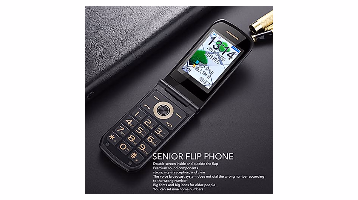 Big Button Senior Flip Phone - Unlocked & Durable