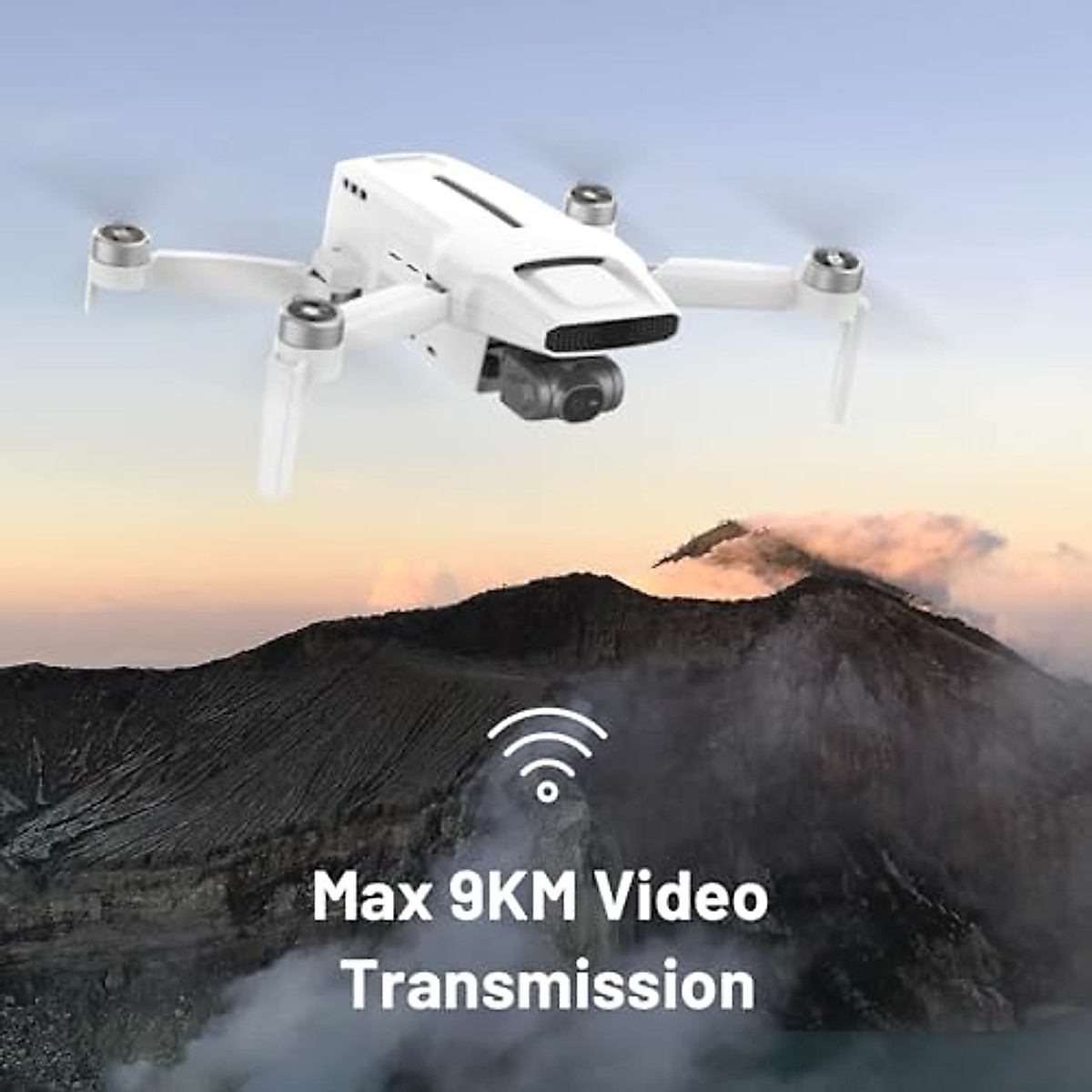 FIMI X8 MINI V2 Drone with 4K Camera, 245g ultra-lightweight, 31 Mins Flight Time, 9KM Video Transmission, 3-Axis Gimbal GPS Quadcopter for Adult Beginner, Auto Return, Smart Tracking (2 Batteries)