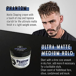 GIBS Grooming Phantom Men Hair Shaping Cream, 2 oz