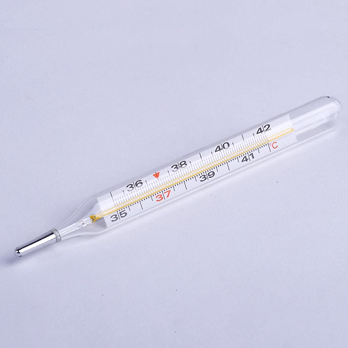 Healifty 2Pcs Mercury General Use Temperature Testing Tools