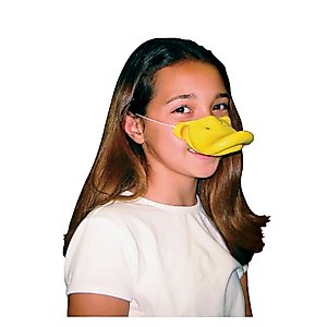 Rubies Duck Nose Costume Accessory, Yellow for Themed Parties and Halloween