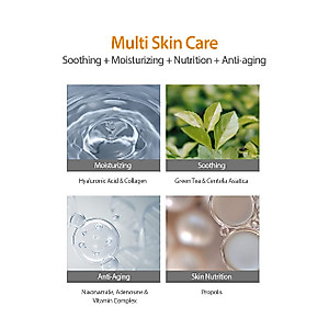 DASHU Daily Sunshield Golf Patch 5 Pairs | Korean Skin Care Cooling Gel Patches for Outdoors | Portable Collagen Patches for Face | Age Defying Sun Shield Peptide Patch | Easy Peel Off Facial Patches