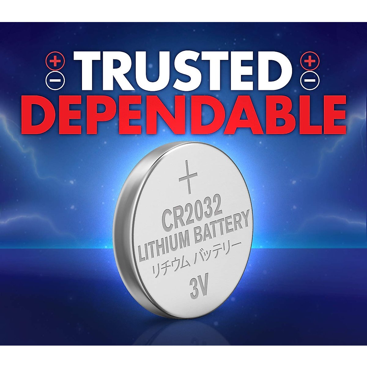 ACDelco 24-Count CR2032 Batteries, Lithium 3V Coin Cell Button Battery Pack for Watch and Small Electronics, 5 Year Shelf Life