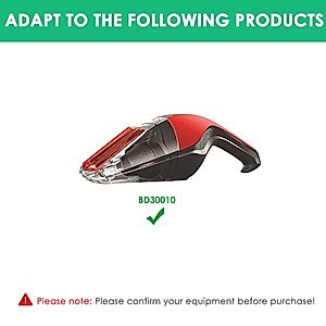 Mrgru Replacement Charger Power Cord Compatible with Dirt Devil Quick Flip Handheld Vacuum BD30010 P/N 440009122 Power Adapter Supply