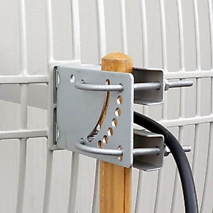 Premiertek Outdoor 2.4GHz 24DBI Directional High-Gain N-Type Female Aluminum Die Cast Grid Parabolic Antenna (ANT-GRID-24DBI)