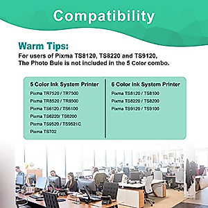 GREENBOX Compatible Ink cartridges Replacement for Canon 280 PGI-280 PGI-280XXL 280XXL for Canon PIXMA TR7520 TR8520 TS6120 TS6220 TS8120 TS8220 TS9120 TS9520 TS6320 Printer (3 Large Black)