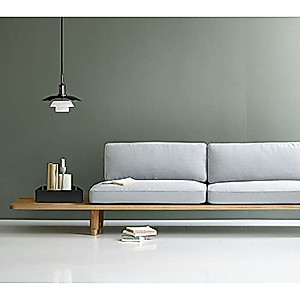 Modern Square Metal Tray Organizer for Bathroom Vanity Countertop Storage, Black