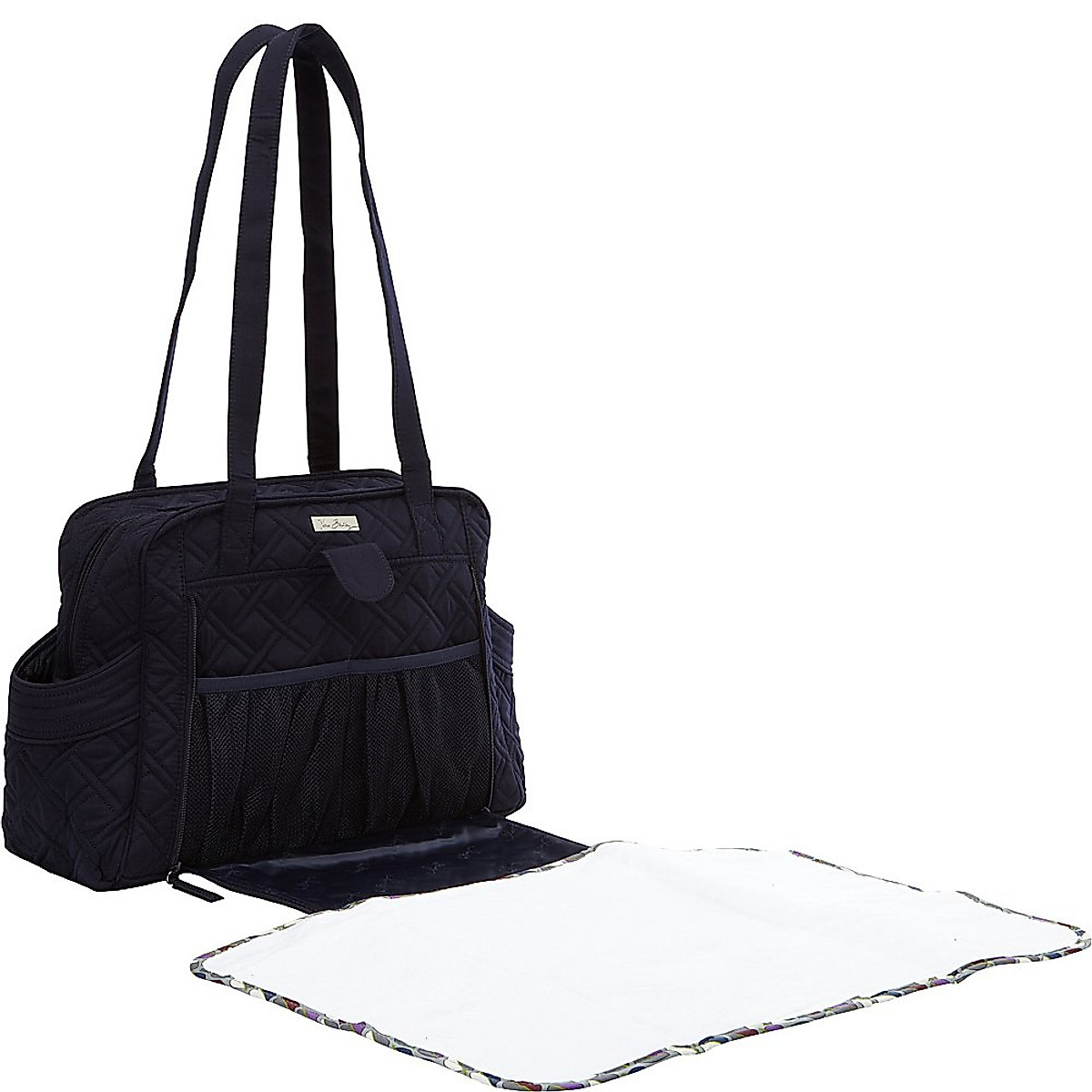 Vera Bradley Stroll Around Baby Bag Espresso One Size