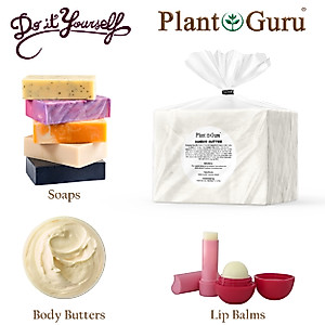 Raw Kokum Butter 3 lbs. Bulk 100% Pure Natural - Great for Skin, Body and Hair Moisturizer, DIY Creams, Balms, Lotions and Soap Making.