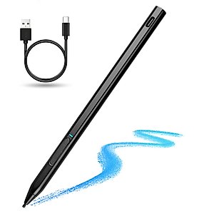 Chromebook USI 2.0 Stylus for Lenovo Duet 3 Chromebook Ideapad Pen, 4096 Level Pressure Sensitive Pencil for Lenovo Chromebook Duet, ASUS Chromebook, HP Chromebook X360, Google Pixel Tablet,Black