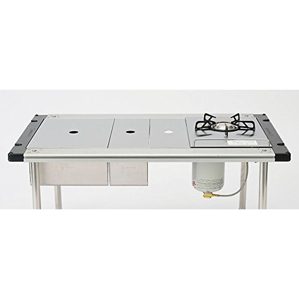 Snow Peak CK-025 Stainless Steel Box, Half Unit