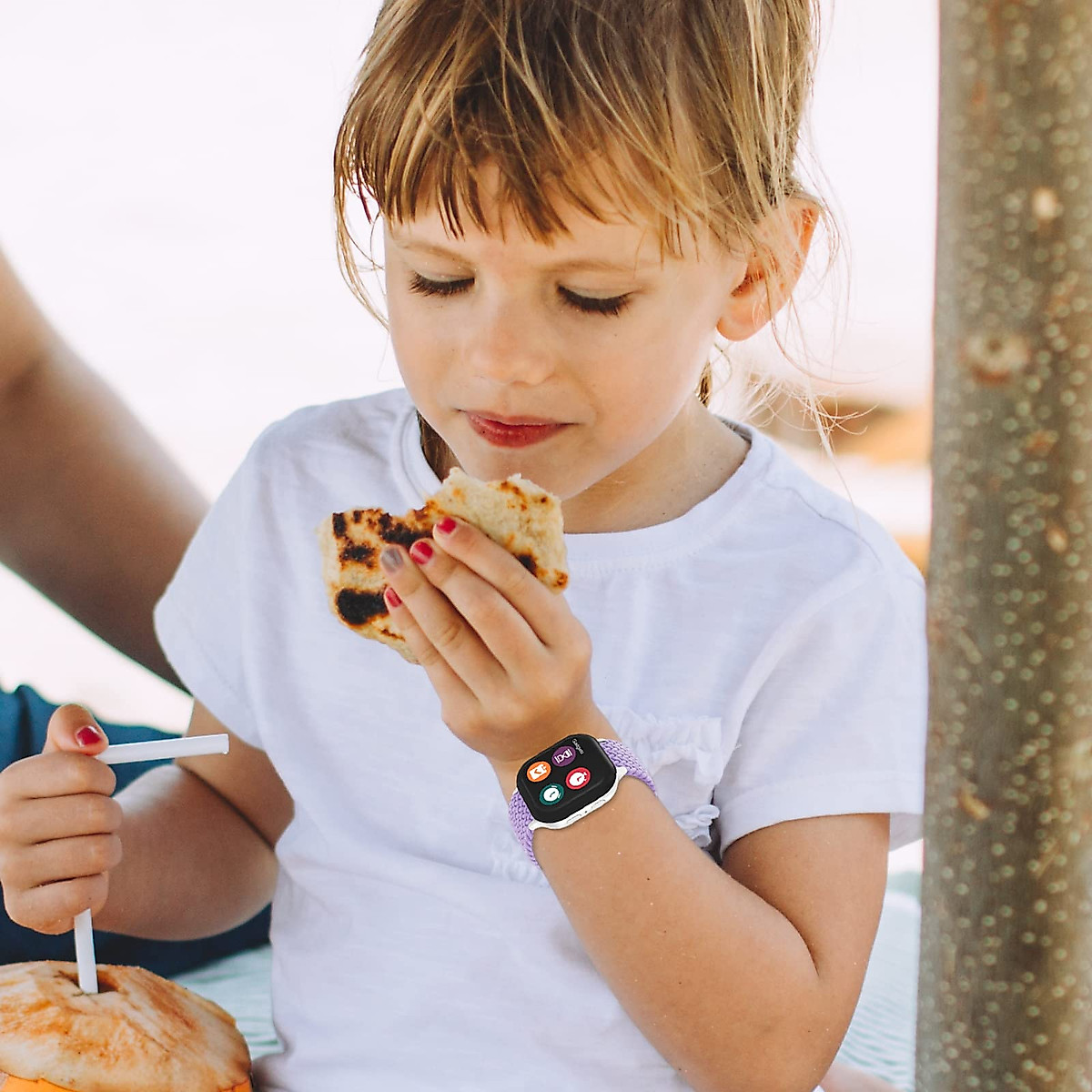 SimpleThings 3Pack Band Replacement Compatible with Gizmo Watch 3 2 1/Gabb Watch 3 2 1, 20mm Stretchy Kids Solo Loop Gizmo Watch Band Replacement Easier for Boys Girls to Put On & Off