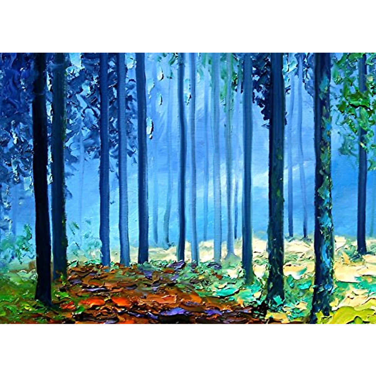 Blue Mist, Limited Edition Signed And Numbered Print By Andre Dluhos