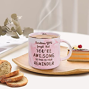 Mothers Day Mom Gifts from Daughter Son, 12 OZ Coffee Mug for Women Wife from Husband Birthday Anniversary Valentines Day Christmas Gifts for Mom New Mom Grandma Friend Sisters Besties Gifts