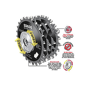 Freud SD608: 8" Dial-A-Width Stacked Dado Sets