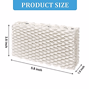 DFD 4-Pack WF813 Humidifier Filter Compatible with Equate Eqwf813 Eq-2119-Ul,Replacement for ReliOn RCM-832,RCM-832N and ProCare PCWF813 Cool Mist Humidifiers Wick Filters
