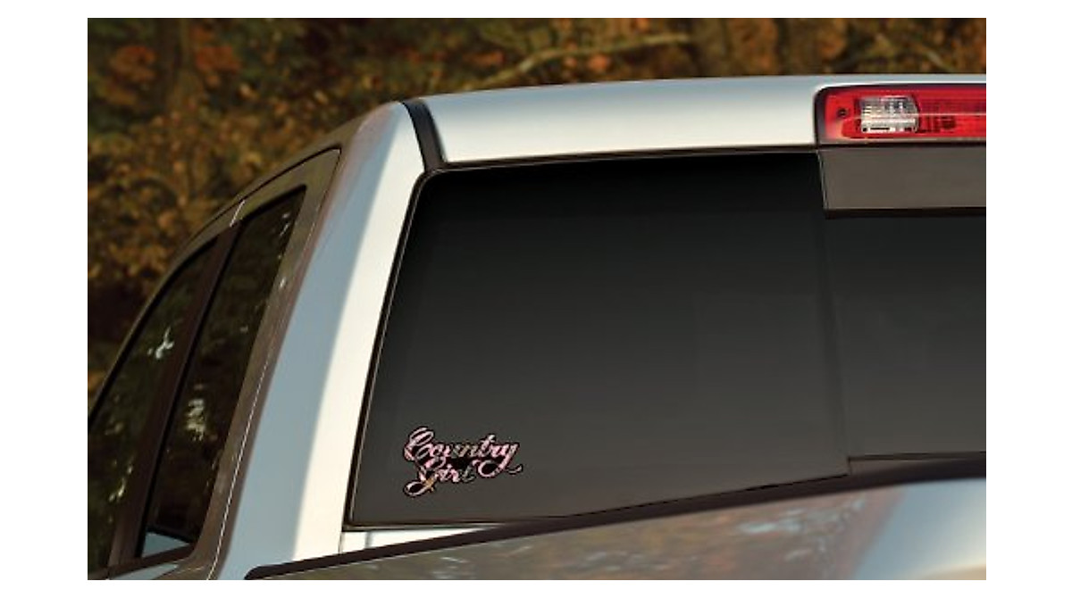Mossy Oak Pink Country Girl Decal - Perfect for Accessories