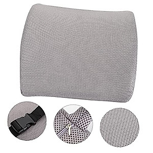 Homoyoyo Comfort Pillow 1pc Waist Pad Waist Pillow Sponge Polyurethane Seat Work Seat Pillow