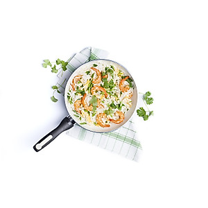 GreenPan Rio 10 Inch Ceramic Non-Stick Fry Pan, Black -