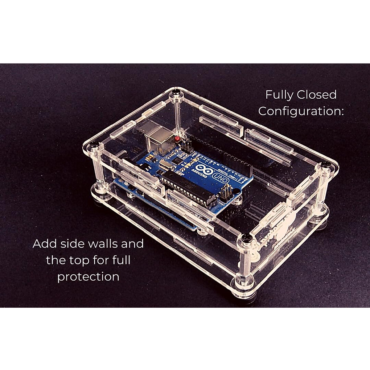 ProtoStax Enclosure for Arduino - Stackable, Modular, Extensible Enclosures