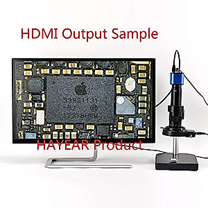 HAYEAR 16MP HDMI 1920x1080P Resolution Digital CMOS Microscope Camera for Phone Soldering Repair 110V-240V Plug