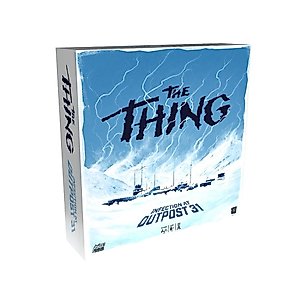 The Thing Infection at Outpost 31 Board Game 2nd Edition | Social Deduction Game Based on 1982 John Carpenter Science Fiction Horror Film | Collectible Horror Game