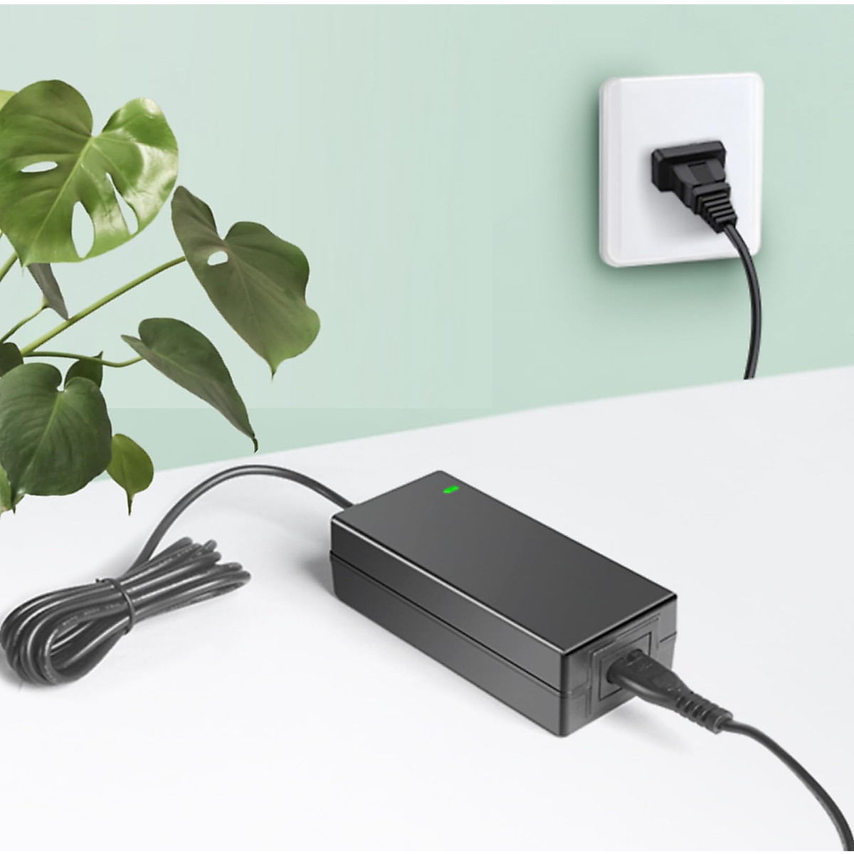 AC/DC Adapter Compatible with Zebra ZD621 ZD621R ZD6A142-D01L01EZ ZD6A142-D01F00EZ ZD6A142-301F00EZ ZD6A043-D01F00EZ ZD6A042-D21F00EZ Direct Thermal Transfer Desktop Printers Power Charger