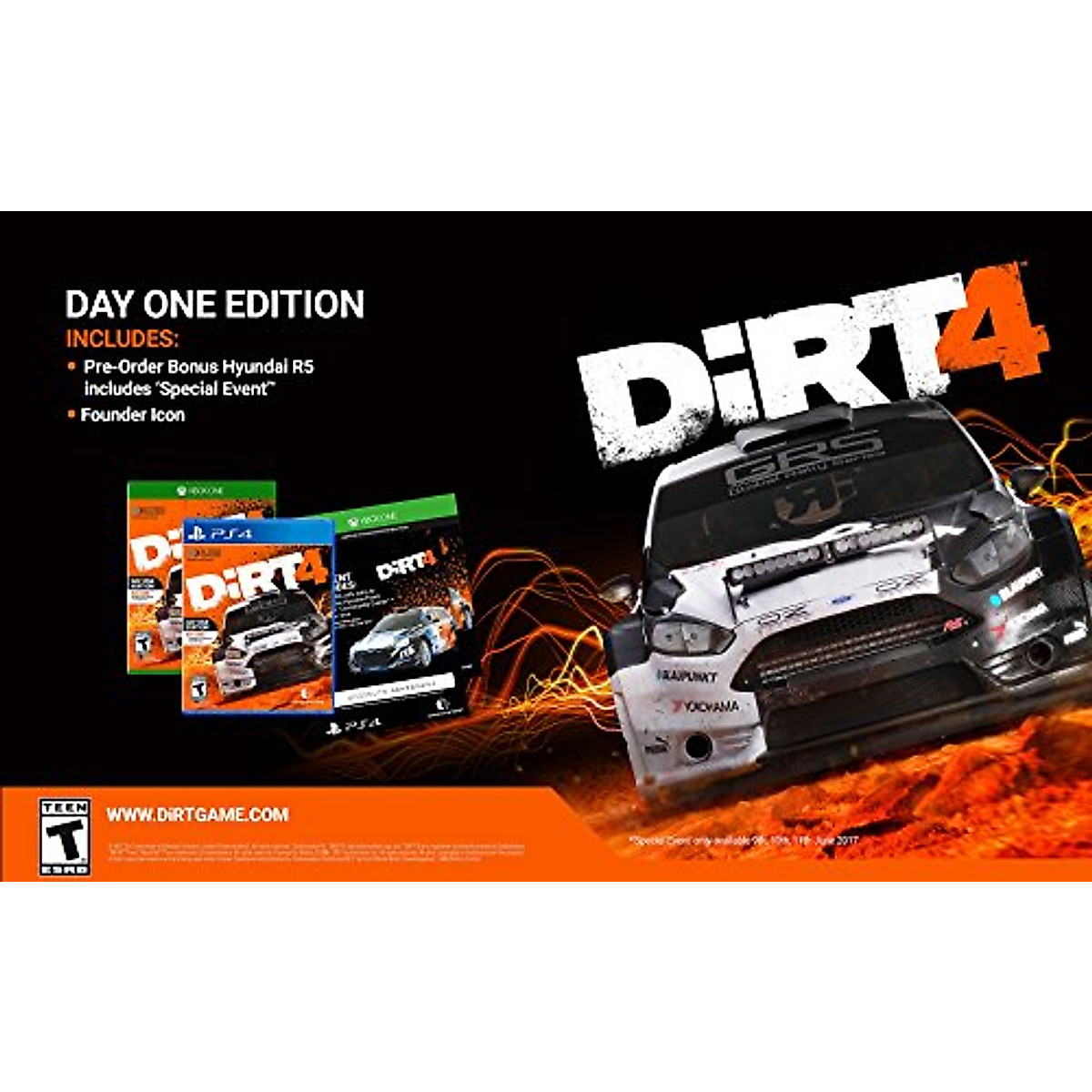 DiRT 4 - Day One Edition - Xbox One