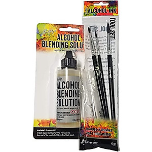 Tim Holtz - Ranger - Alcohol Blending Solution - Alcohol Ink Tool Set