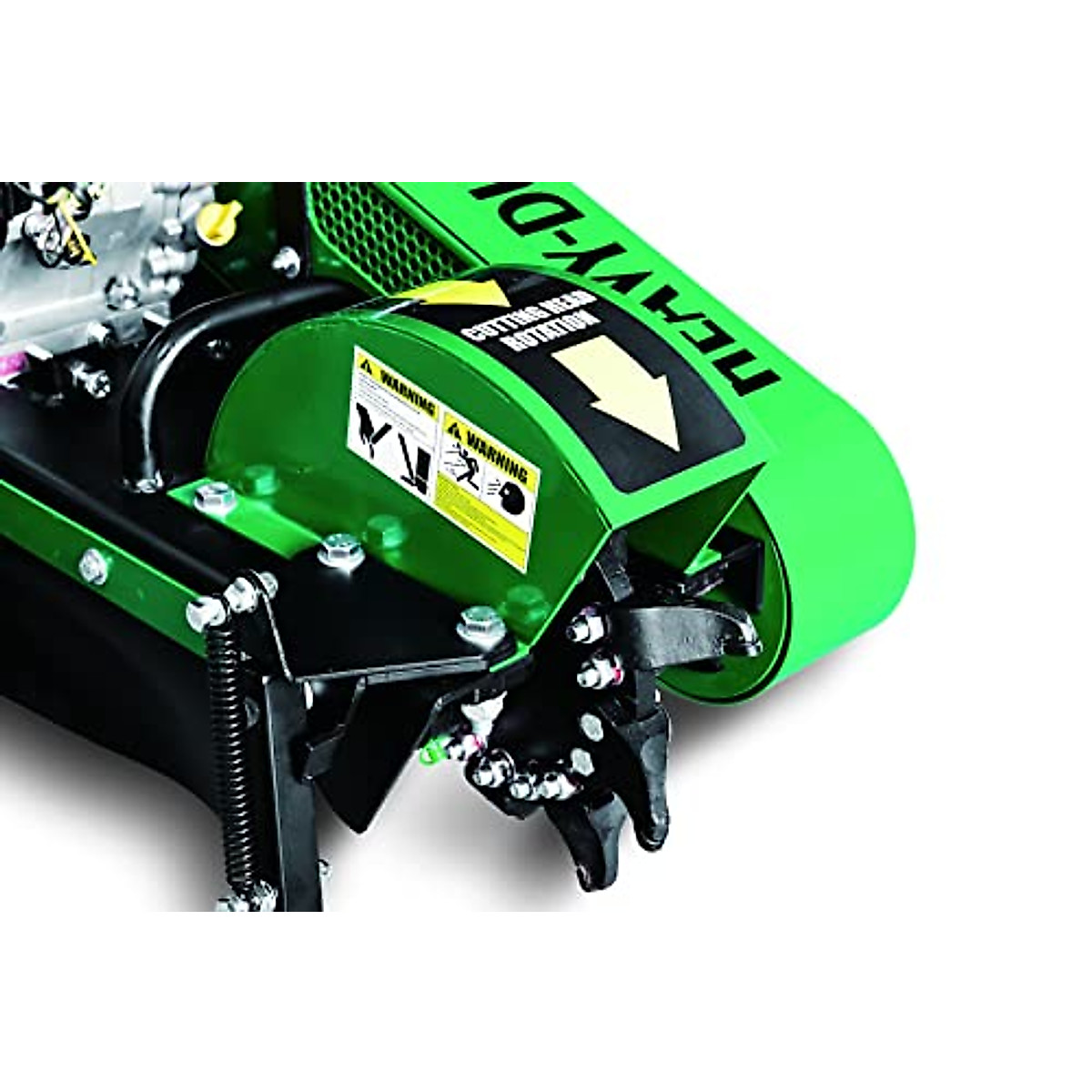 All Power, Stump Grinder for Tree Stump Removal with 12" Blades | JD Engine 420cc 15HP Dual Blade 2000rpm Off-Road Tow Bar Hitch