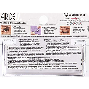 Ardell Fashion Lashes Pair - Black 113 (Pack of 4)