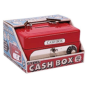 Schylling Locking Cash Box Red, 1 EA