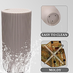 Kitchen Knife Set, KoudHug Knife Set with Universal Knife Block 6-Pieces, Professional Chef Knife Set for Home and Kitchen, Anti-Rust Stainless Steel Knife for Best Cooking Knife Set (Grey)